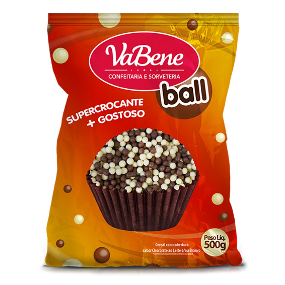 Cereal Choco Ball Mini com Cobertura Sabor Chocolate ao Leite e ...
