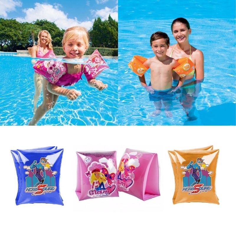 Boia Para Braço Infantil Menino E Meninas 20x13,5 P/ Piscina | Shopee ...
