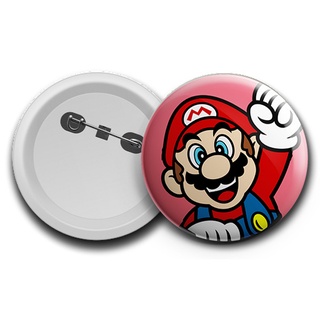 Bottons Super Mario Bros Personagens - broche alfinete boton bottom ...