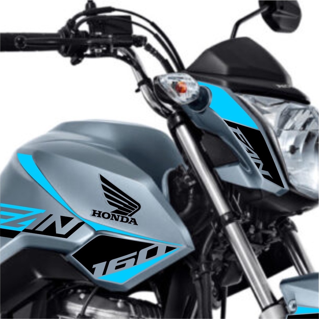 Kit Adesivos Moto Honda Fan 160 2016 2017 2018 2019 2020 2021 Personalizado | Shopee Brasil