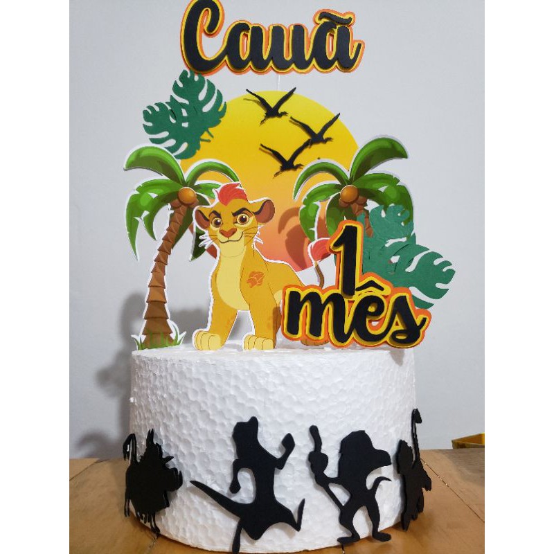 Topper Rei leão | Shopee Brasil