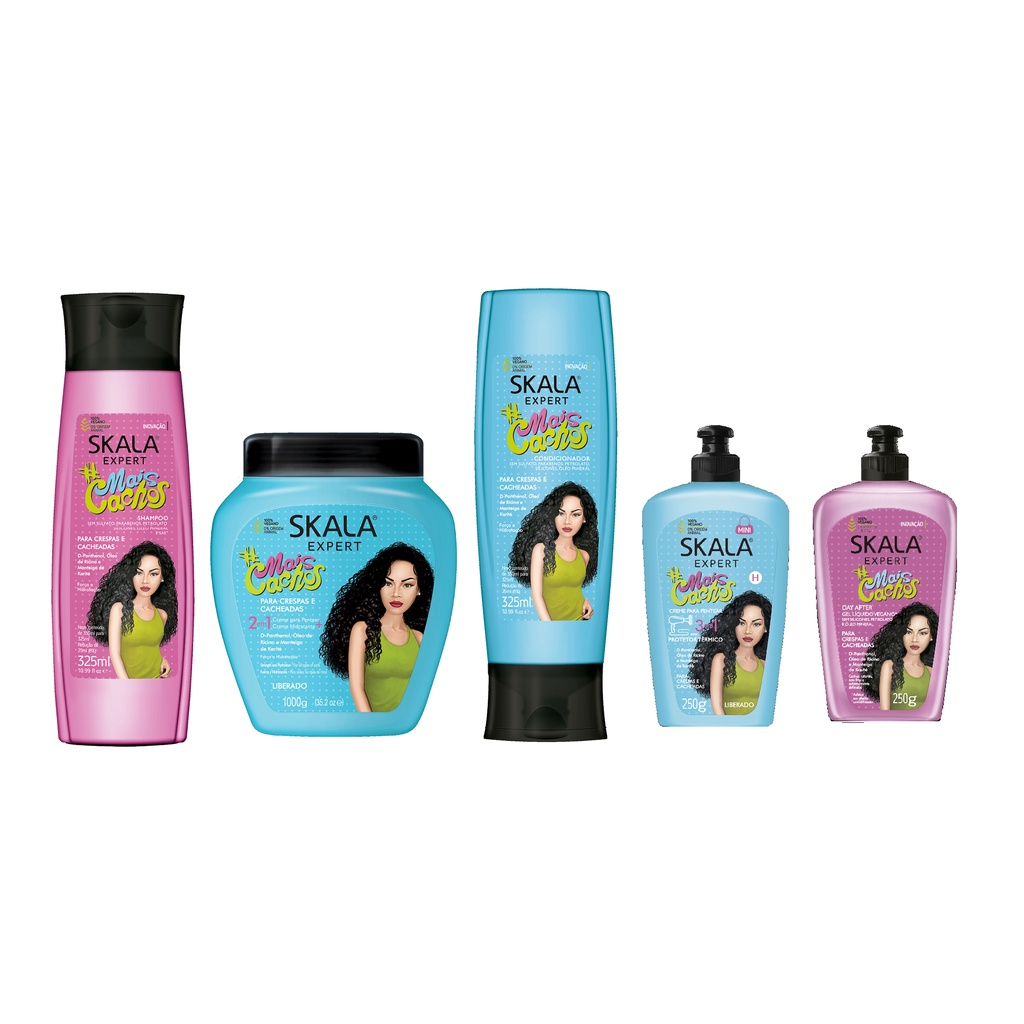 Kit Skala Mais Cachos Completo | Shopee Brasil