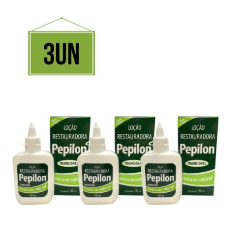 Restauradora Pepilon Tradicional 180 Ml Kit(3x180 ml) | Shopee Brasil