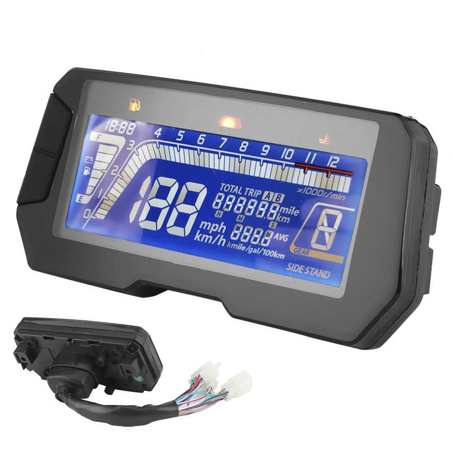 Painel Digital Moto Completo Em Led Lcd | Shopee Brasil