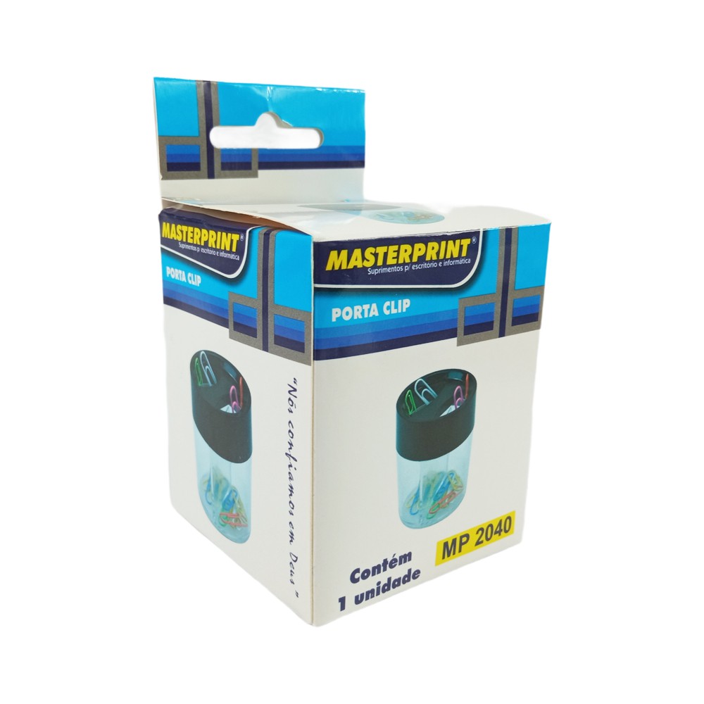 Porta clips com imã embutido para facilitar a retirada do clips ...