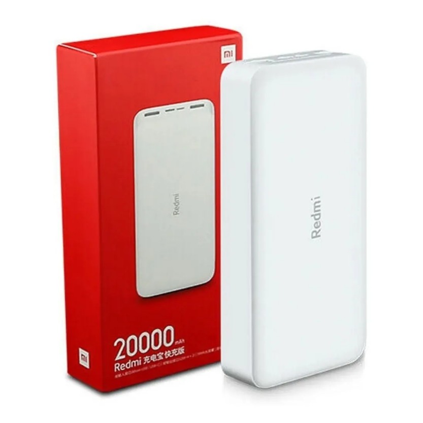 Carregador Portátil Universal Power Bank Xiaomi 20000mah | Shopee Brasil
