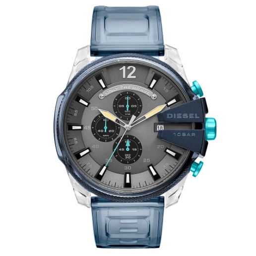 Relógio Diesel Mega Chief Light Blue Dz4487 dz4523 | Shopee Brasil