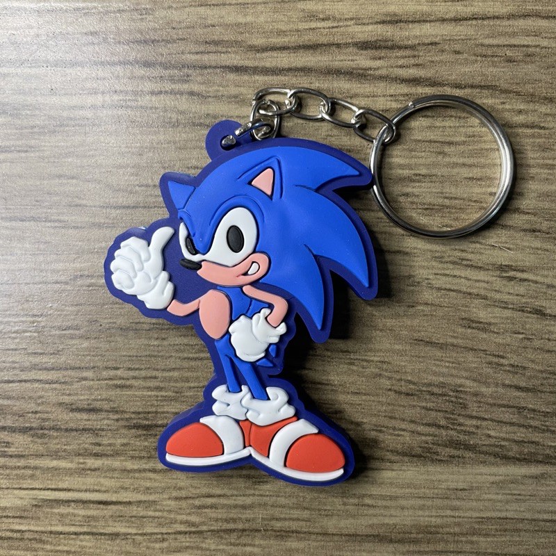 Chaveiro Emborrachado Sonic | Shopee Brasil