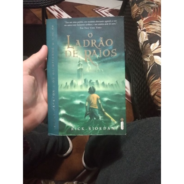 O Ladrão De Raios Valha Edição Série Percy Jackson E Os Olimpianos