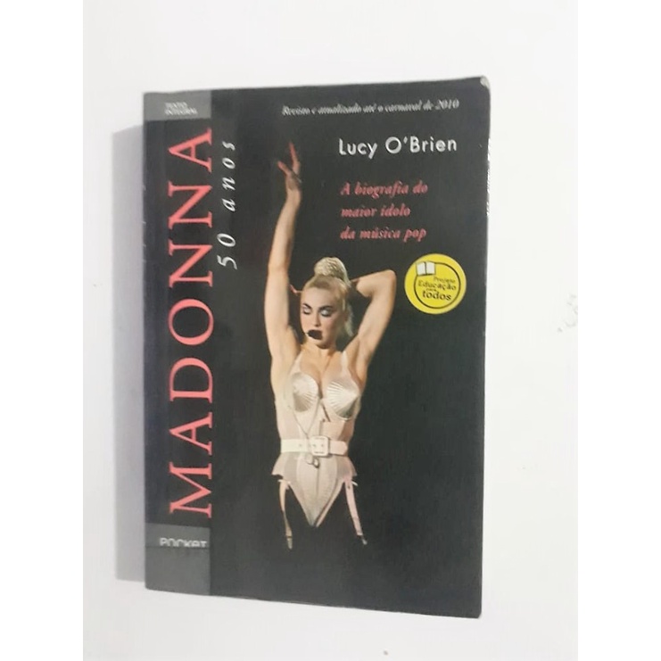 Livro Madonna 50 Anos | Shopee Brasil