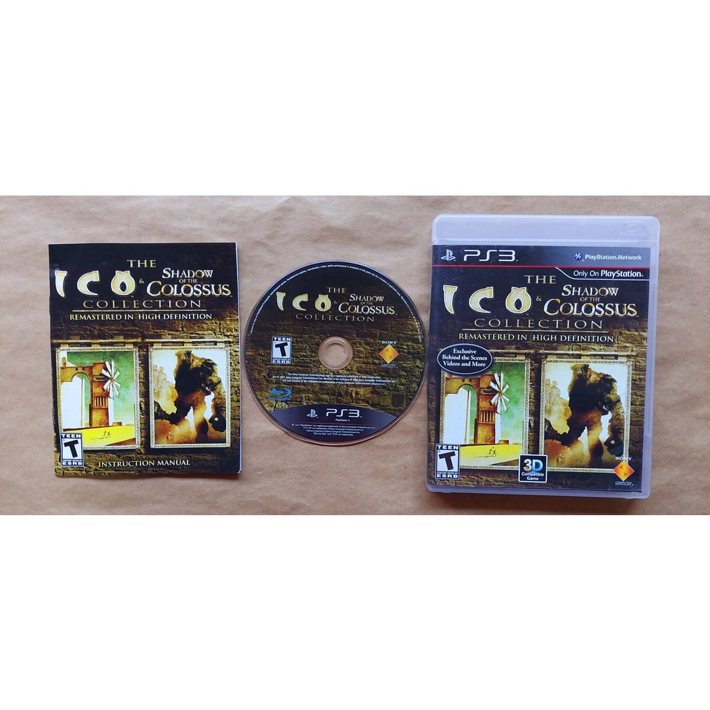 THE ICO AND SHADOW OF THE COLOSSUS COLLECTION REMASTERED IN HIGH ...
