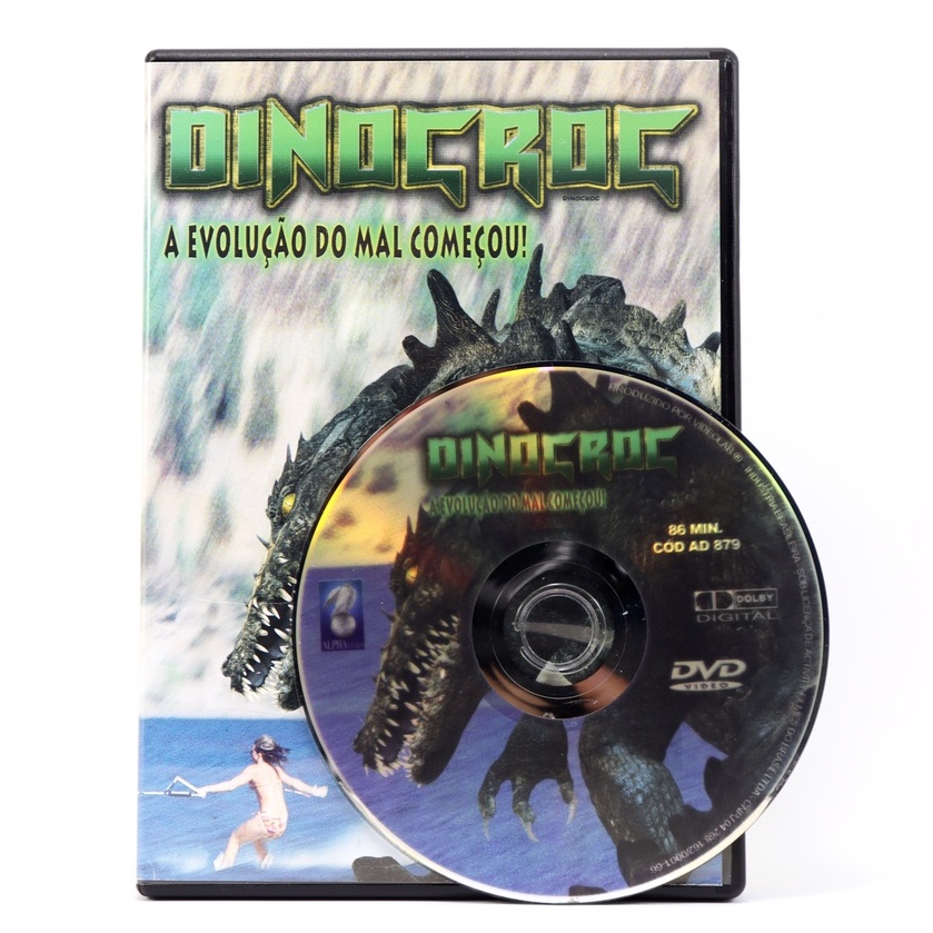 DVD Dinocroc - A Evolução Do Mal Começou! | Shopee Brasil