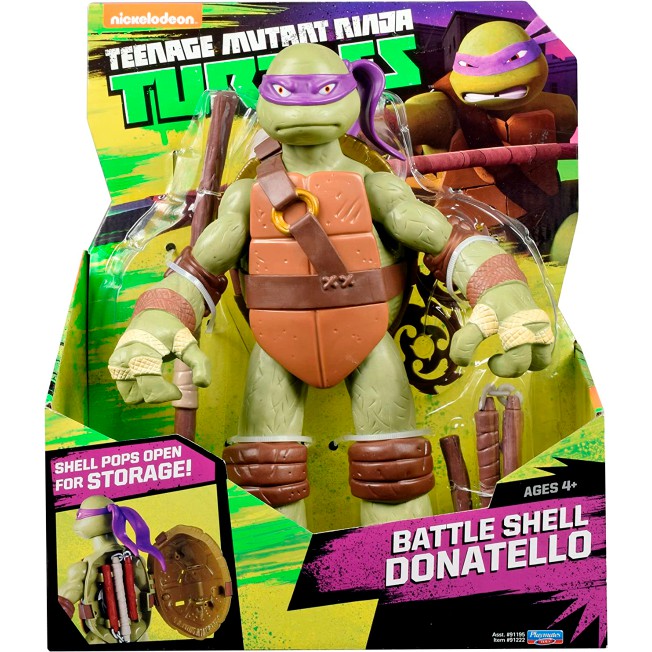 Nickelodeon Donatello 28cm Ninja Turtle Battle Shell (novo!) | Shopee ...