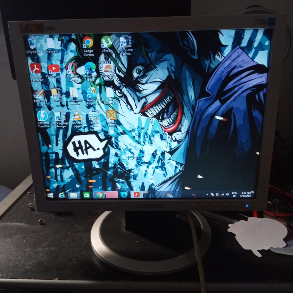 Monitor De Lcd Samsung 15 Mod. 540n - Leia O Anuncio | Shopee Brasil