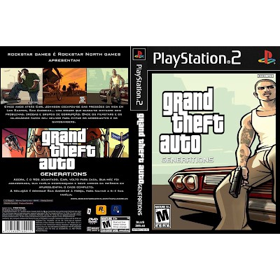 GRAND THEFT AUTO - GTA GENERATIONS Ps2 | Shopee Brasil