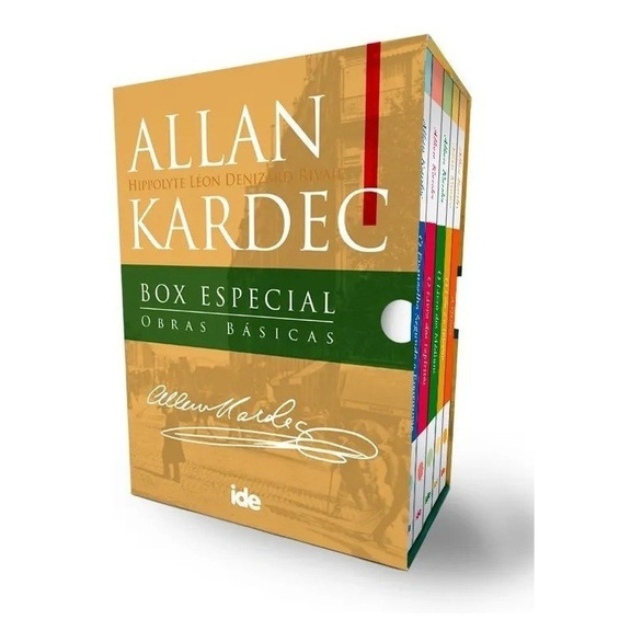 Coleção 05 Allan Kardec Box Especial , O Evangelho Segundo o ...