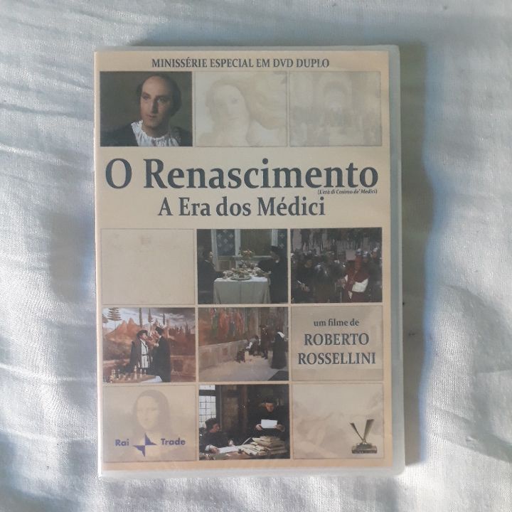 O renascimento a era dos Médici dvd duplo Roberto rossellini série ...