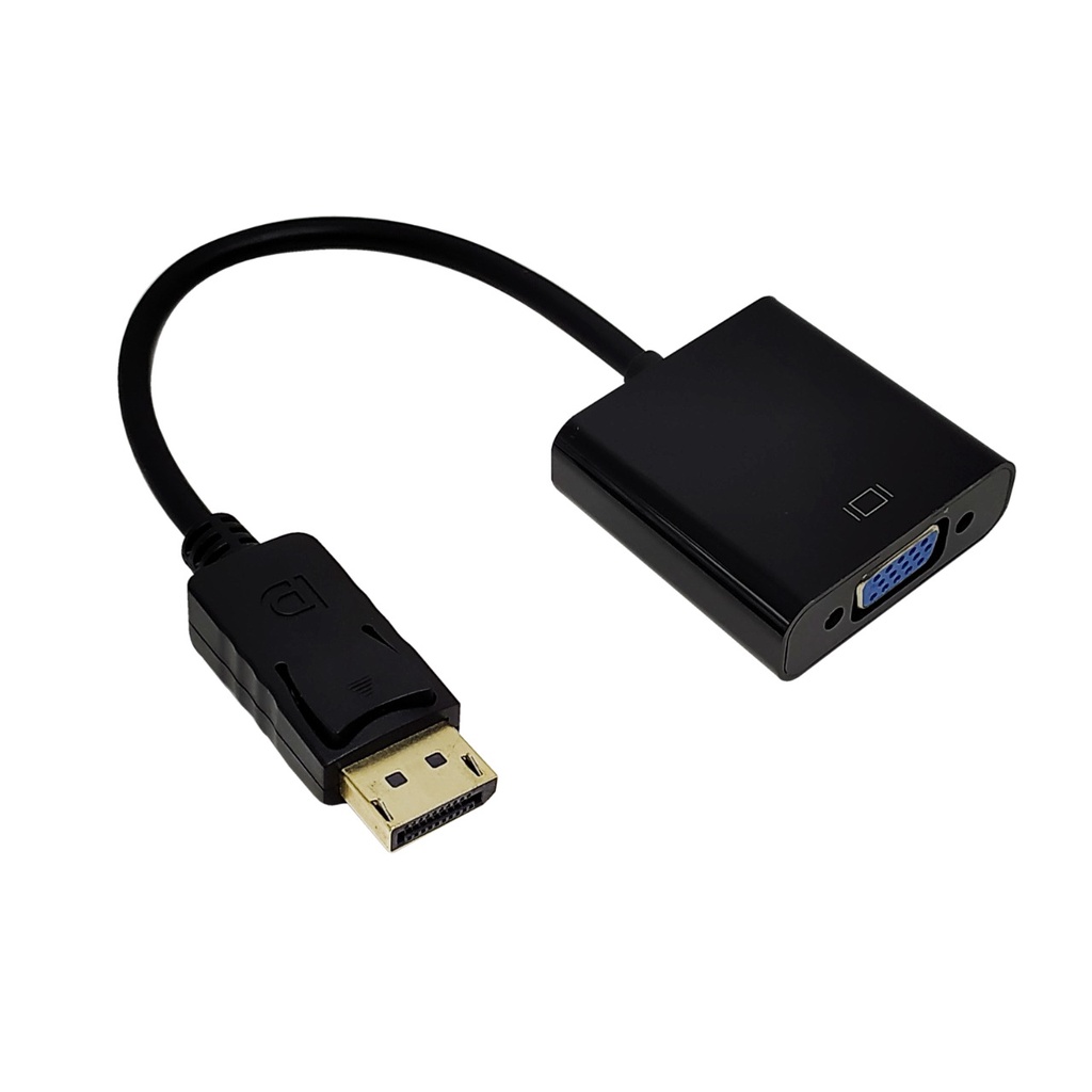 Cabo Adaptador Conversor Displayport X Vga Femea | Shopee Brasil