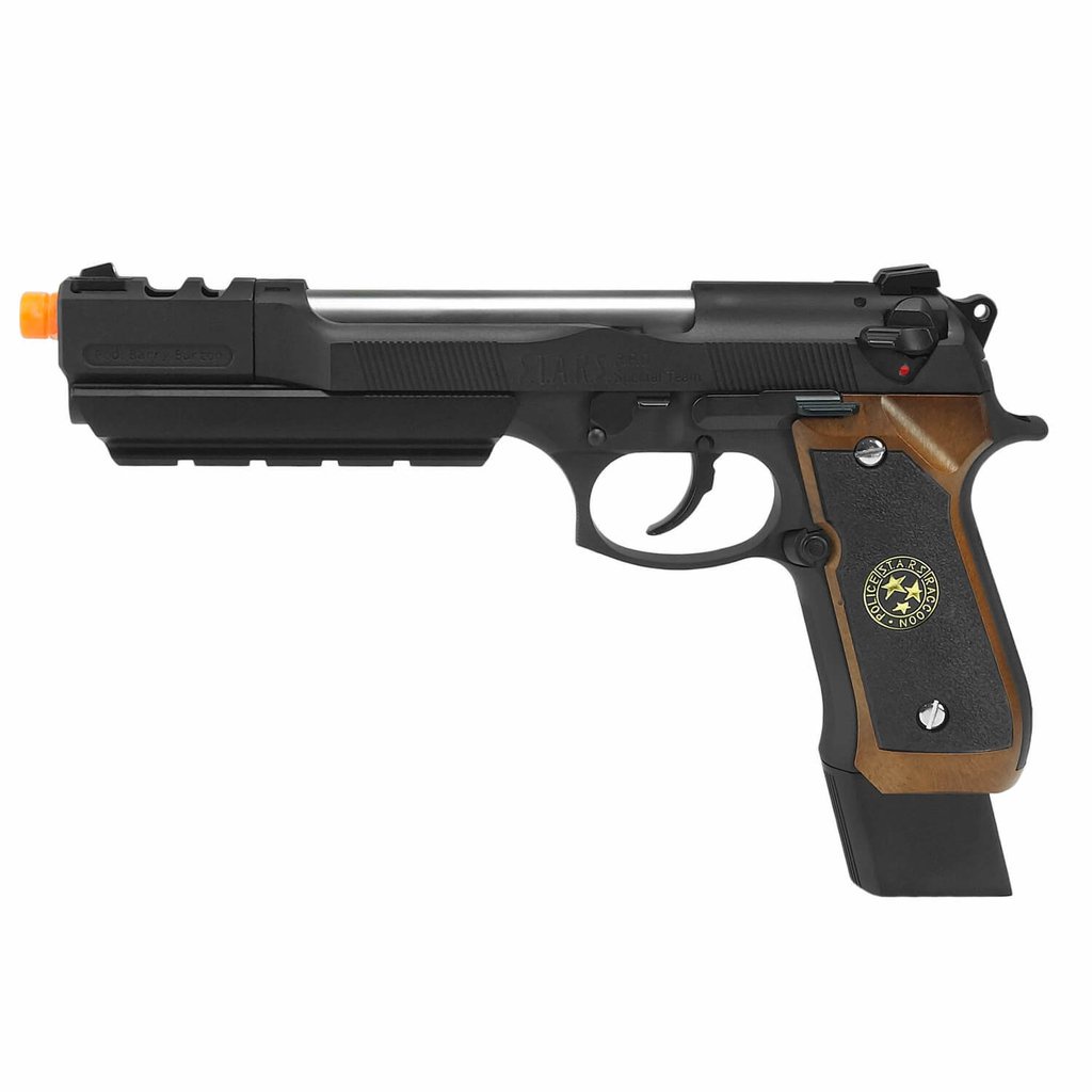 Pistola Airsoft Samurai Edge M92 Barry Burton V2 Biohazard Fullmetal ...