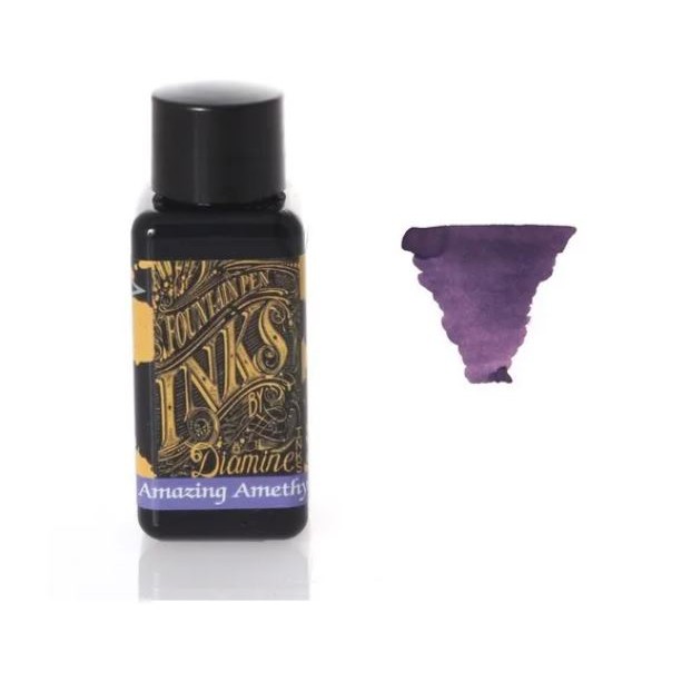 Tinta Diamine Amazing Amethyst (30 ml) Para Caneta Tinteiro | Shopee Brasil