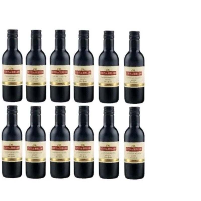 10 Mini Vinhos de mesa Quinta do Morgado Suave 245ml | Shopee Brasil