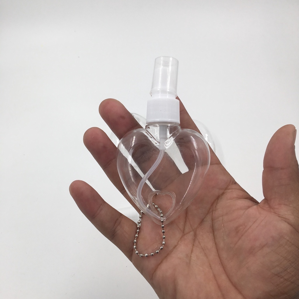 Potinho Para Alcool Spray Formato Coracao | Shopee Brasil