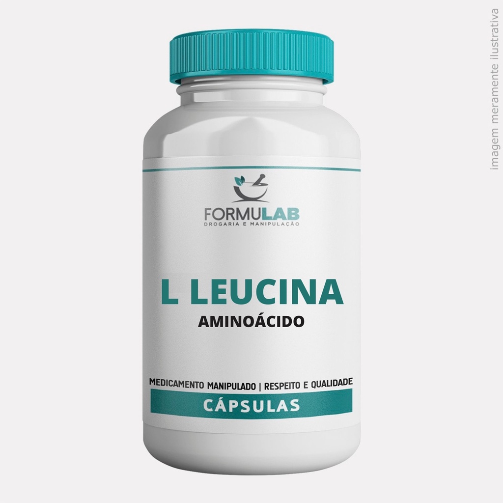L Leucina 300mg - 60 Cápsulas - Leucina Aminoácido | Shopee Brasil