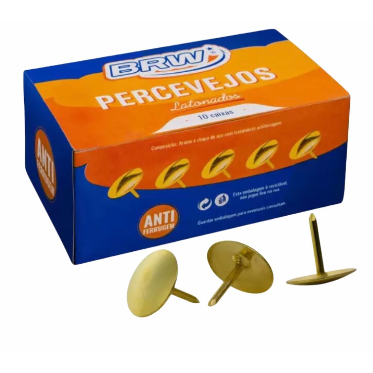 Percevejo Latonado Tachinhas Para Mapas E Quadro De Avisos Mural Fotos Cx Com 100 Unds | Shopee ...