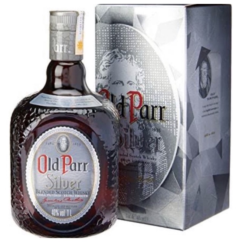 Whisky Old Parr Silver 1 Litro Old Par Original Wisky Old Par Prata | Shopee Brasil