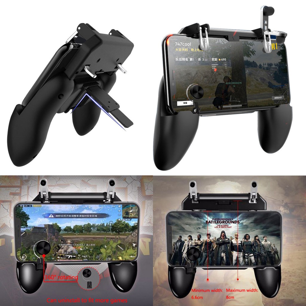 Manete Gamepad W11Controle Para Celular Pubg Free Fire | Shopee Brasil