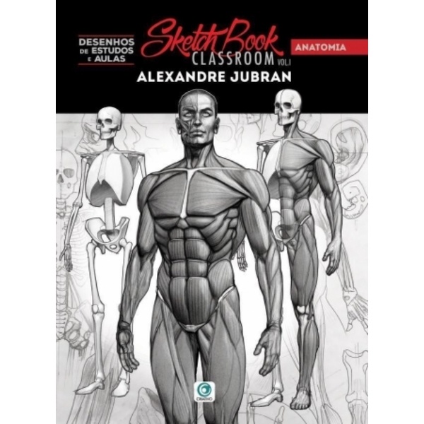 Sketchbook Anatomia Class Room Alexandre Jubran | Shopee Brasil