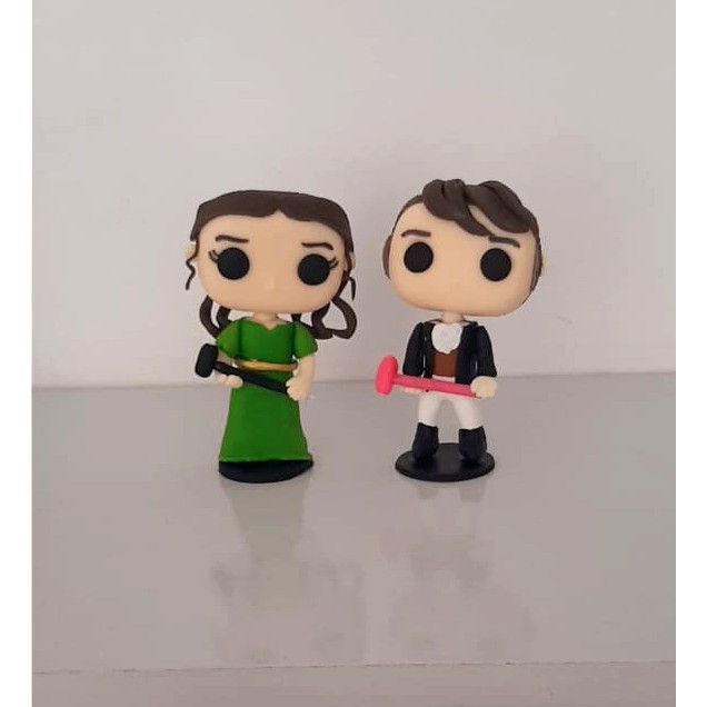 Boneco Anthony e Boneca Kate Sharma - Bridgerton (estilo funko pop ...