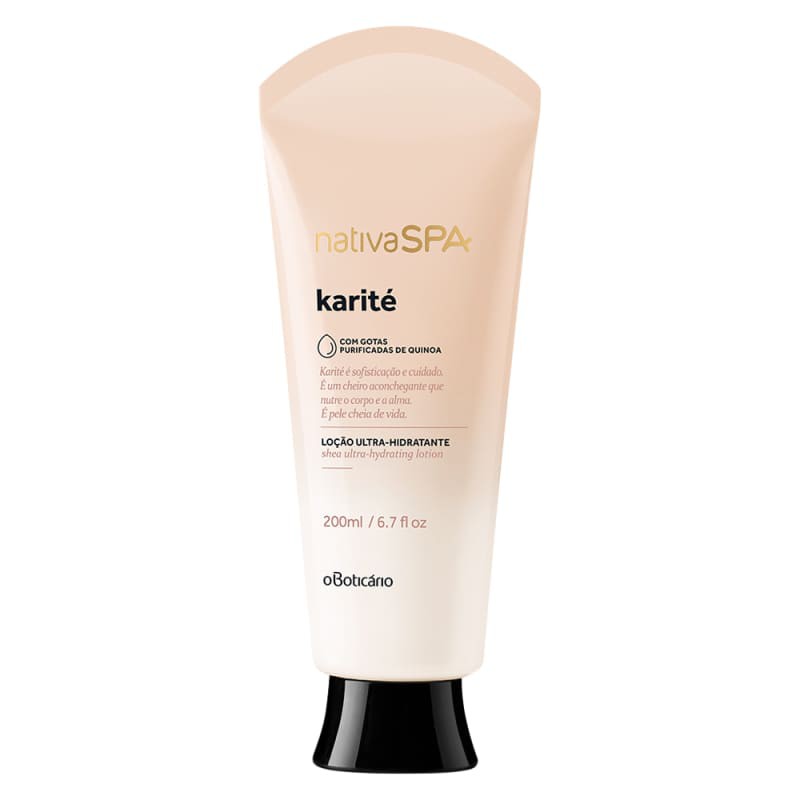 Creme Hidratante Desodorante Corporal Karité ( Ultra Hidratante) Nativa ...