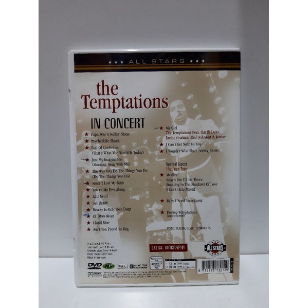 DVD original The Temptations | Shopee Brasil