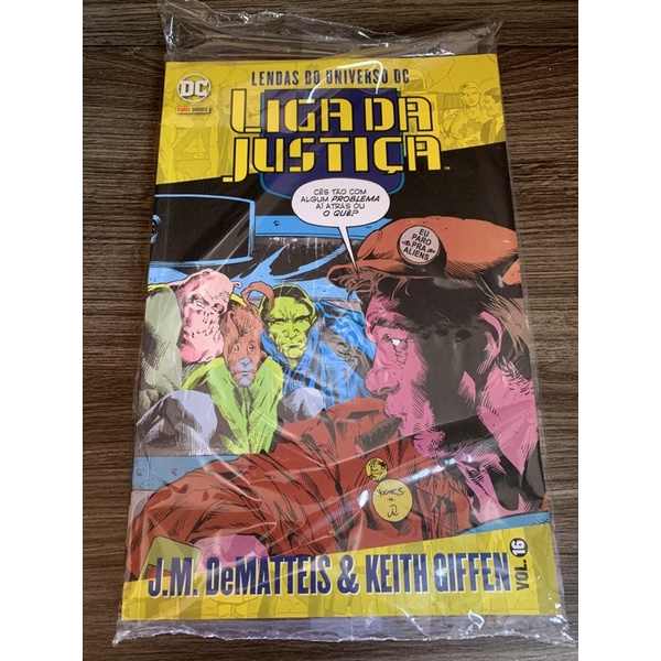 HQ - Lendas do Universo DC: Liga da Justiça, J.M DeMATTEIS & Keith ...