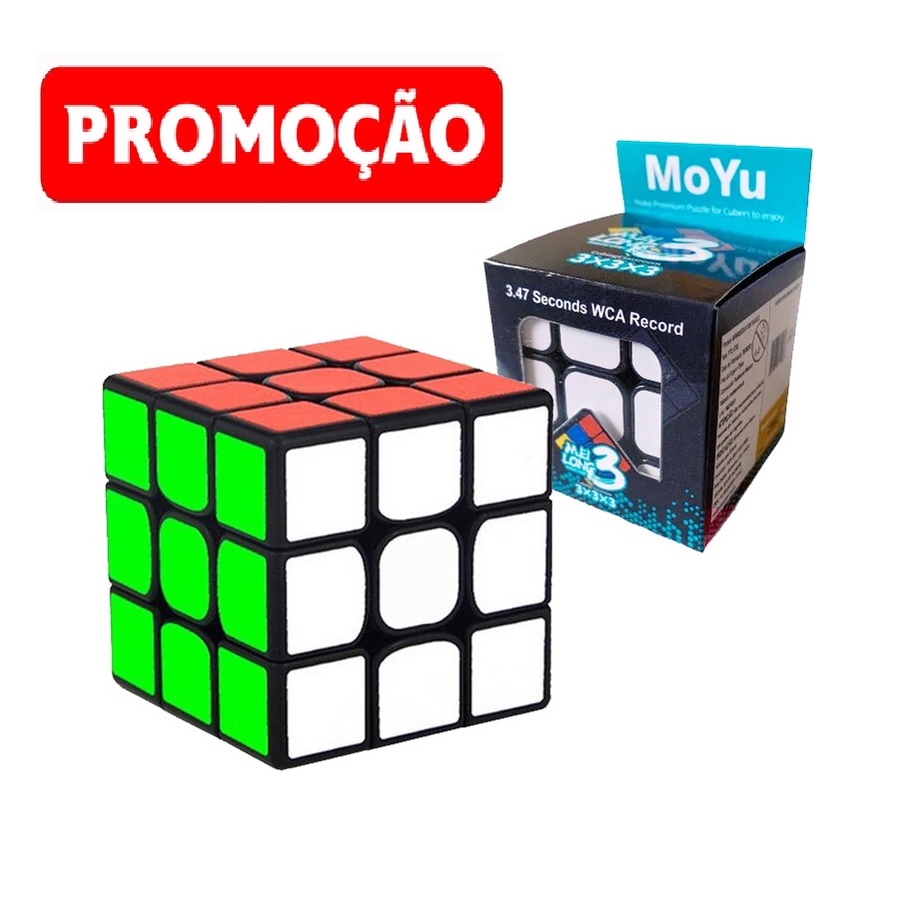 Cubo Mágico Profissional MoYu Speed Edition 3x3x3 | Shopee Brasil