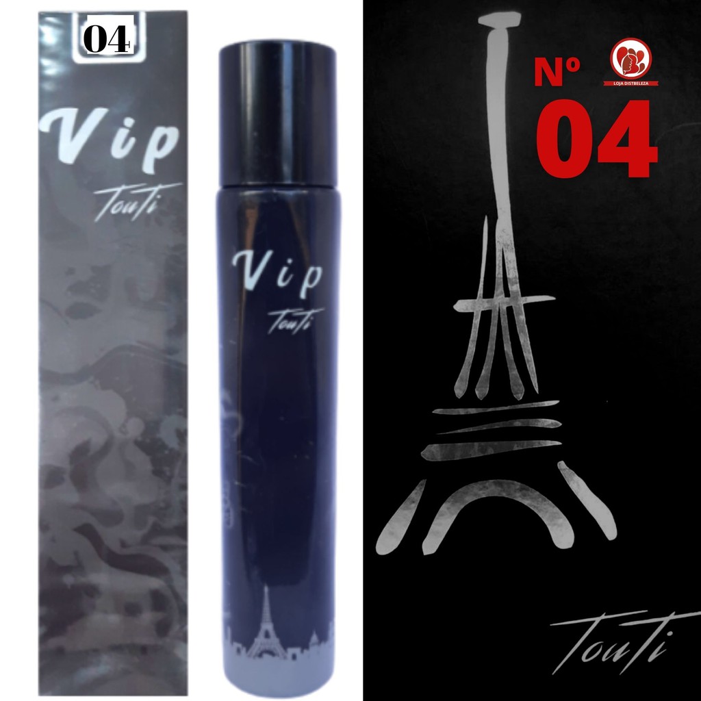 Perfume Vip Touti Nº 04 Fragrância Importada Silver Scent | Shopee Brasil