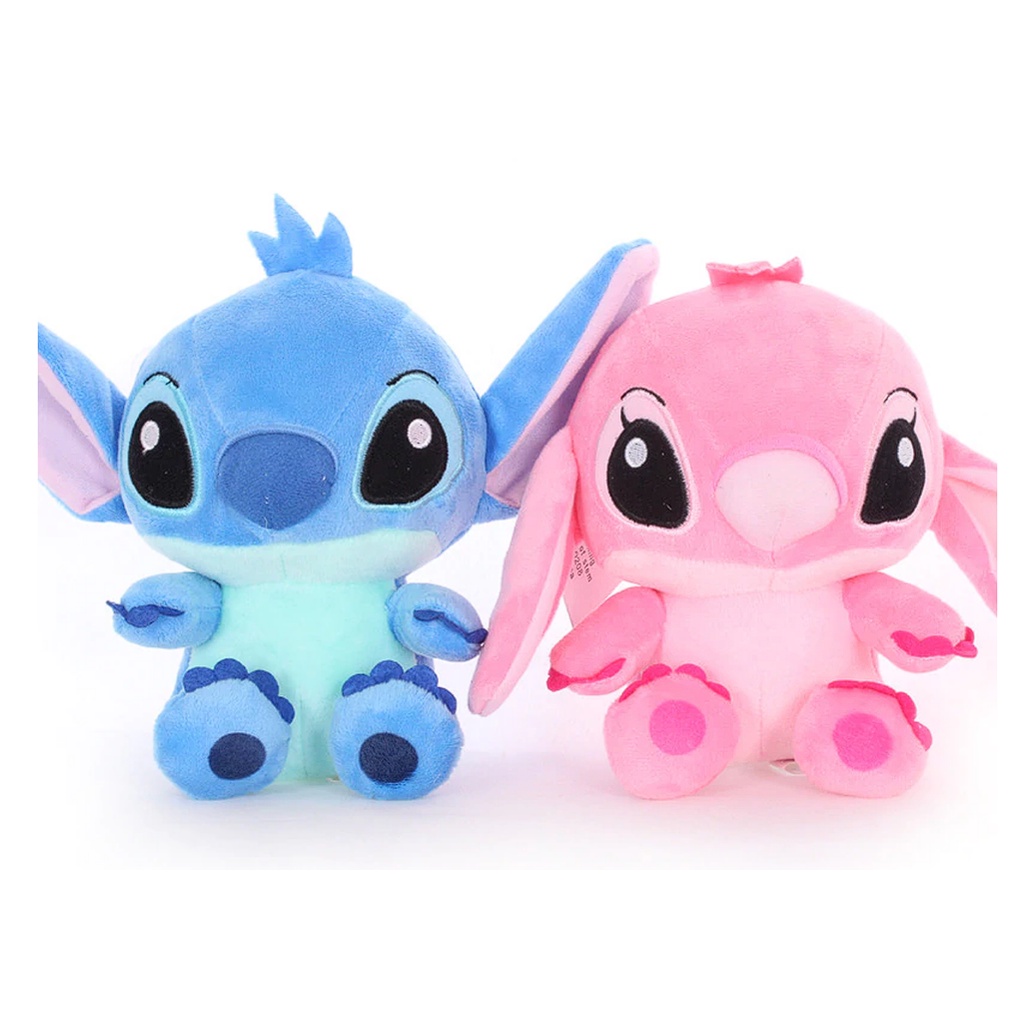 Stitch E Angel (stitch Rosa) - 1 Unidade De Cada Lilo Stitch | Shopee ...