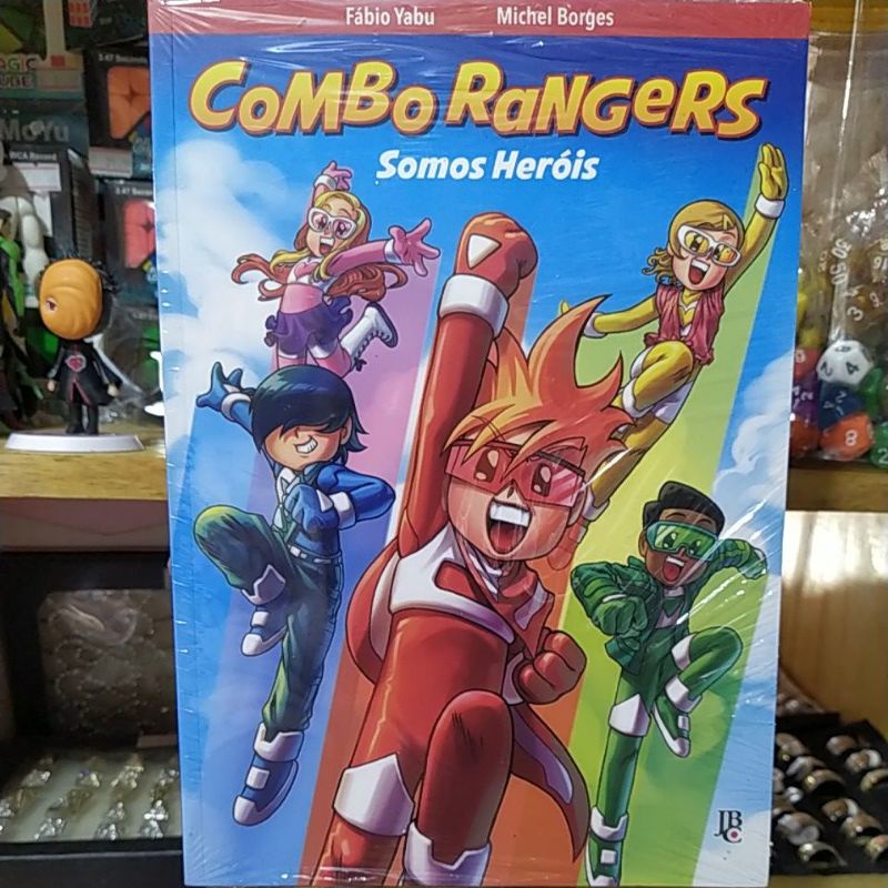 Combo Rangers Somos Heróis Quadrinho JBC | Shopee Brasil