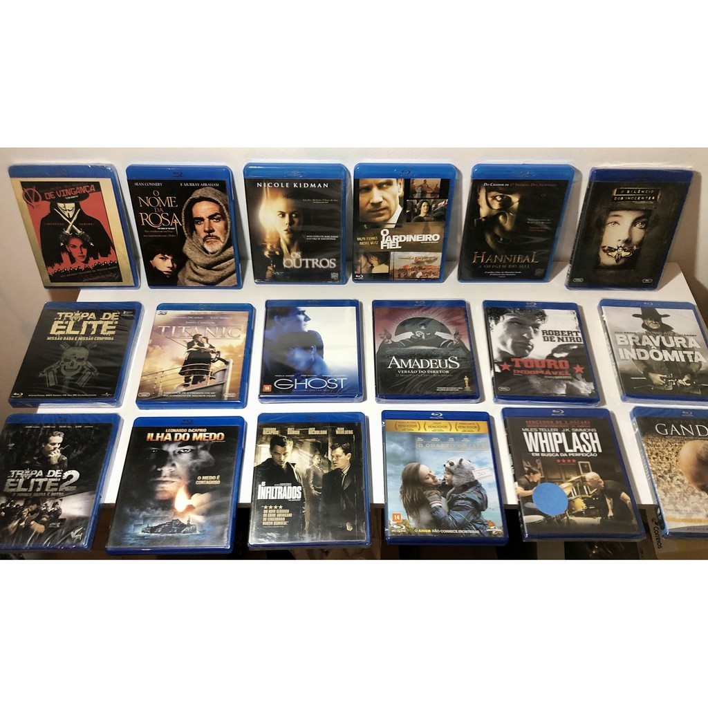 Blu-rays de Coleção Particular (leia o anúncio por favor) | Shopee Brasil