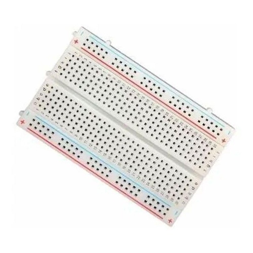 Protoboard Breadboard 400 Pontos Furos Pinos Arduino Pic Arm | Shopee Brasil