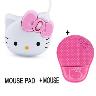 Mini 2.4G Hz Hello kitty mouse Mini-USB óptica mouse Wireless Hello ...