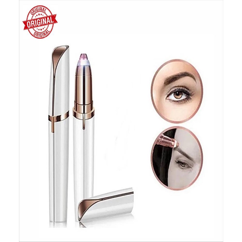 Caneta Depilador Elétrico Removedora de Pelos Buco Sobrancelha Acabamento Rosto Portatil Indolor ...