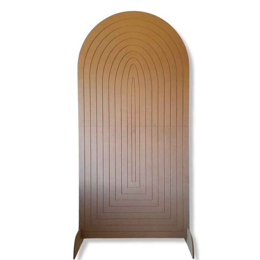 Painel Romano Largo Frisado Redondo Festa Decoração Mdf Cru | Shopee Brasil