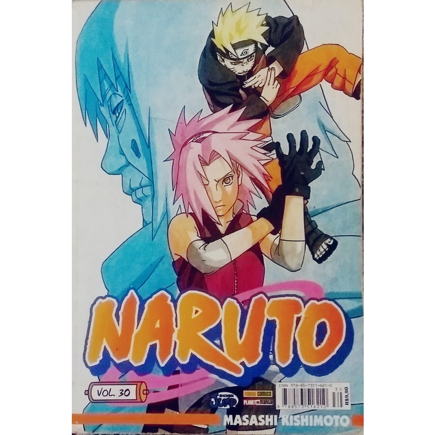 Mangá Naruto Volume 30 - 1º Edição - Usado | Shopee Brasil