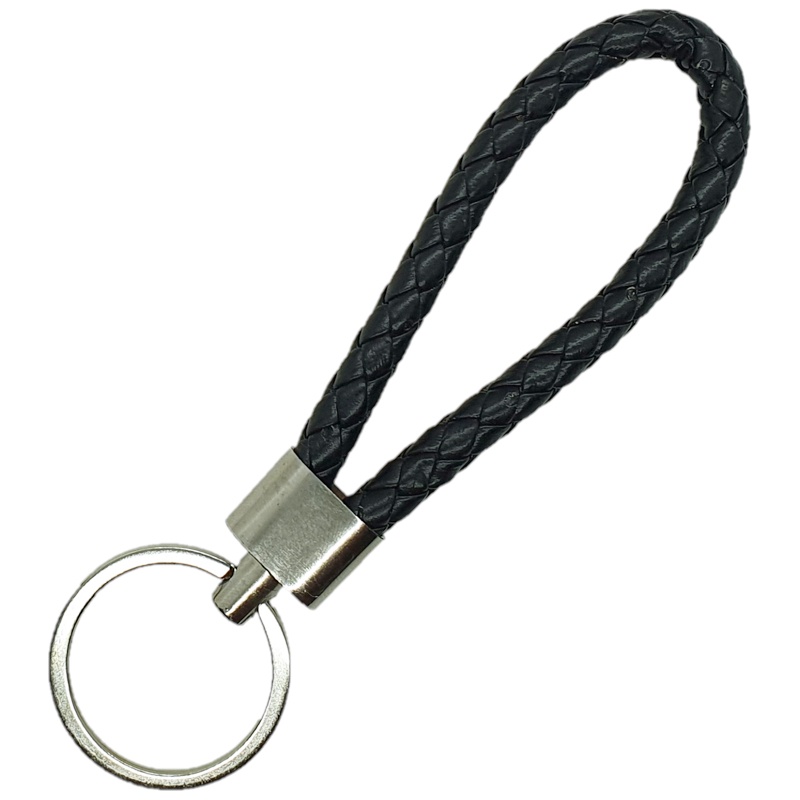 Chaveiro Couro Sintético Trançado PU 12 cm | Shopee Brasil