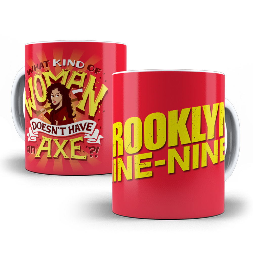 Caneca Brooklyn 99 Rosa Diaz B99 | Shopee Brasil