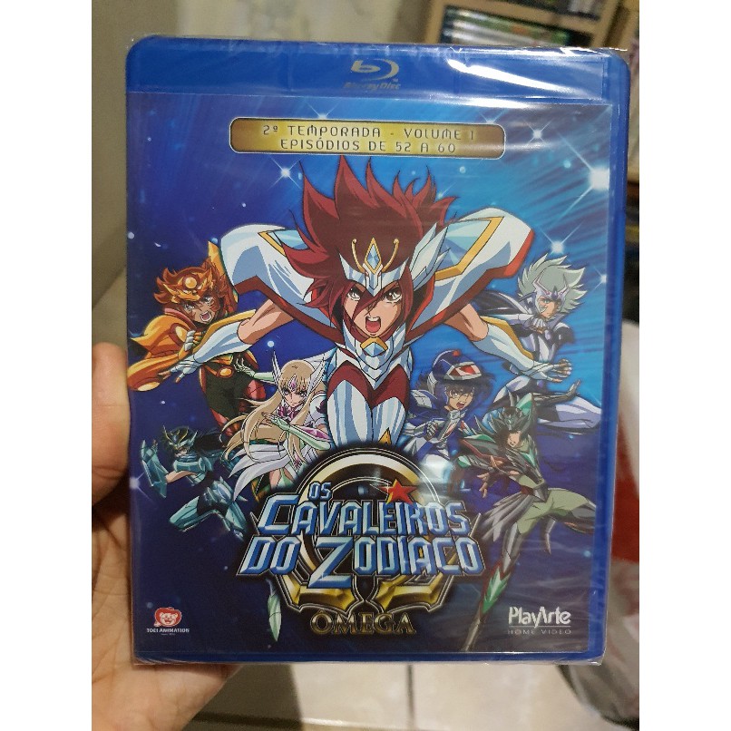 Blu-ray Os Cavaleiros Do Zodíaco Ômega Segunda Temporada Volume 1 Lacrado | Shopee Brasil