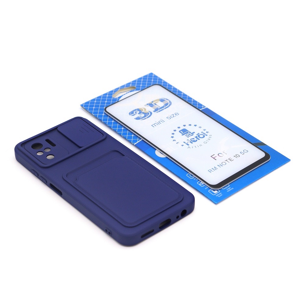 Capa Com Porta Cartão Note 10 4G/ Note 10s + Película 3D | Shopee Brasil