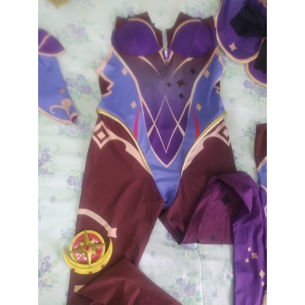 Cosplay Mona Genshin Impact | Shopee Brasil